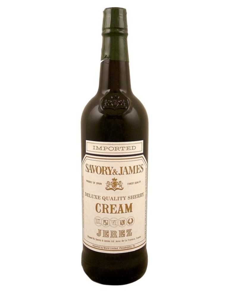 Savory & James Cream Sherry 750ml